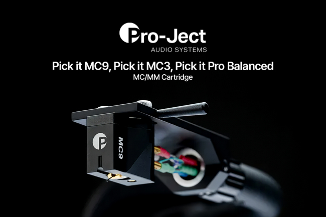 EDGED : 프로젝트오디오, 픽 잇 MC3, MC9 및 픽 잇 프로 밸런스드 카트리지 발매